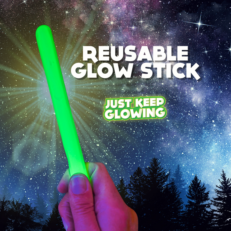 Reusable Glow Sticks - Eco-Friendly, Rechargeable & Made in USA – Just ...