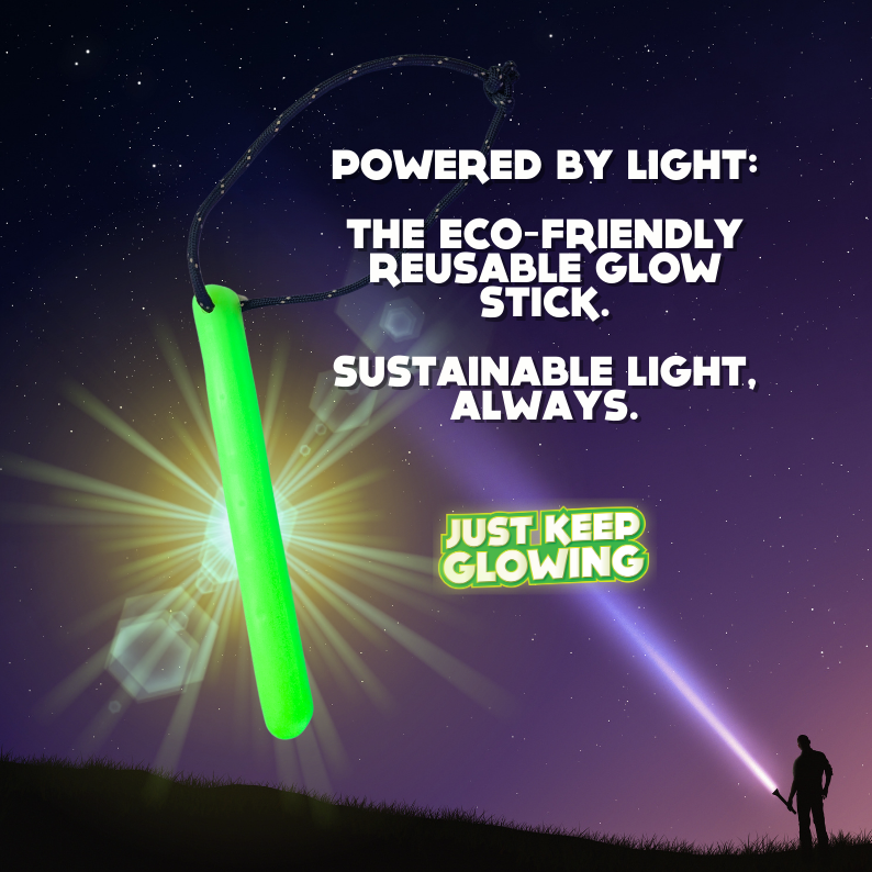 Reusable Glow Sticks - Eco-Friendly, Rechargeable & Made in USA – Just ...