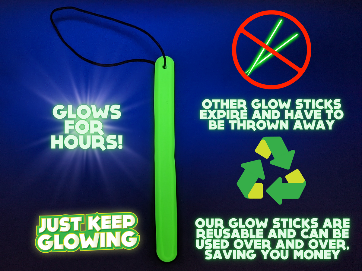 REUSABLE GLOW STICKS – Just Keep Glowing, LLC